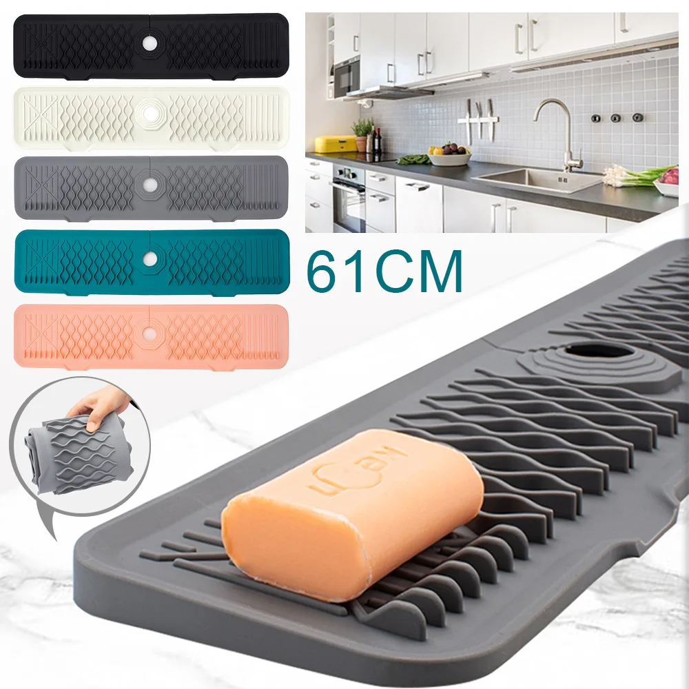 Adjustable-Water-Splash-Catcher-Mat-Portable-Sink-Countertop-Protector ...