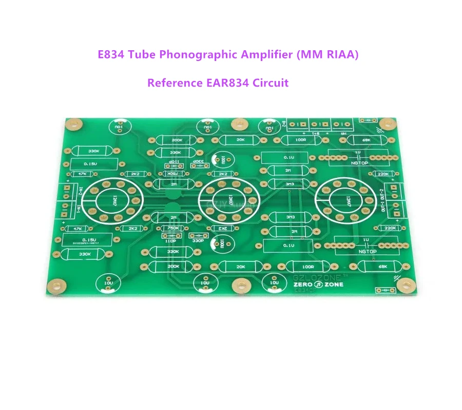 E834-Tube-Phonographic-Amplifier-MM-RIAA-Reference-EAR834-Circuit-PCB ...