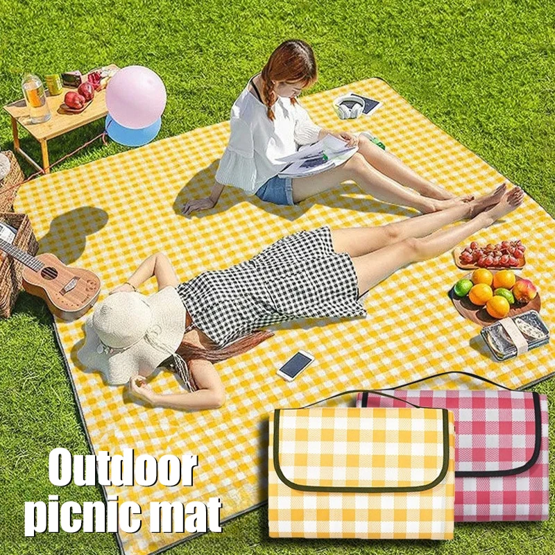Thickened-Outdoor-Camping-Mat-Waterproof-Grass-Mat-Portable-Picnic ...