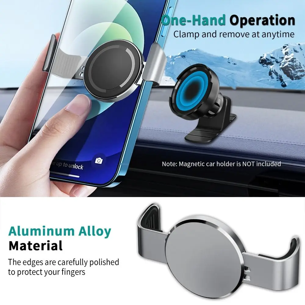 Universal-Metal-Phone-Clamp-for-Magnet-Car-Mounts-Cellphone-Clip-for ...