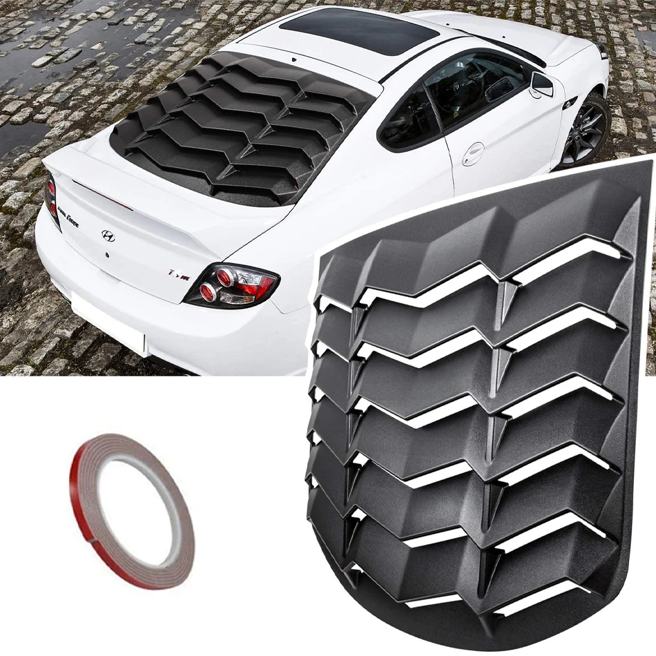 Rear Window Louver for Hyundai Genesis Coupe 2010-2016 Windshield Sun ...
