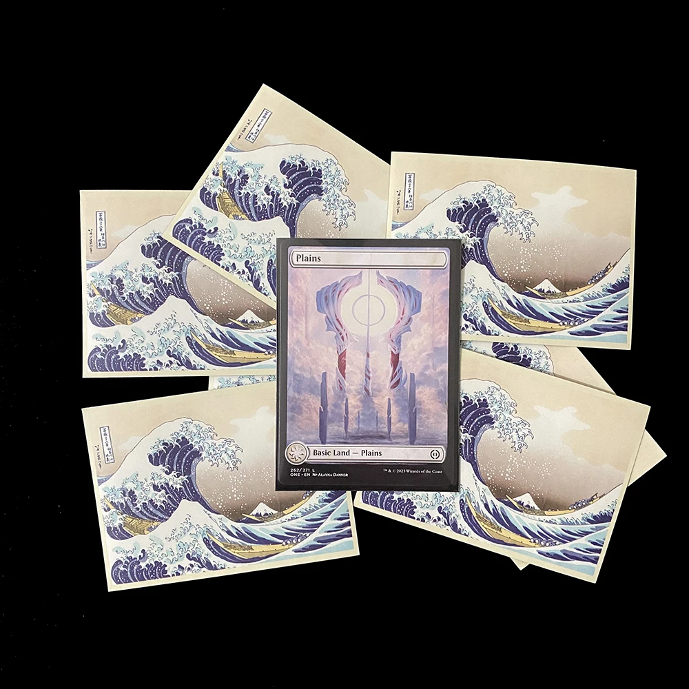 The-Great-Wave-Off-Kanagawa-of-Japanese-Art-Protection-Card-Sleeves ...