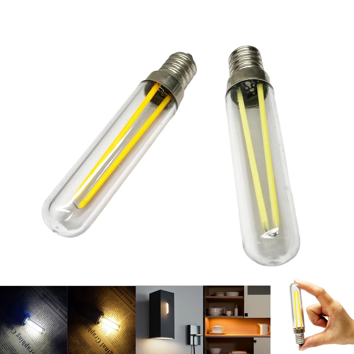 T18-LED-Tubular-Light-Bulbs-E14-E12-3W-COB-Filament-Lamp-Energy-Saving ...