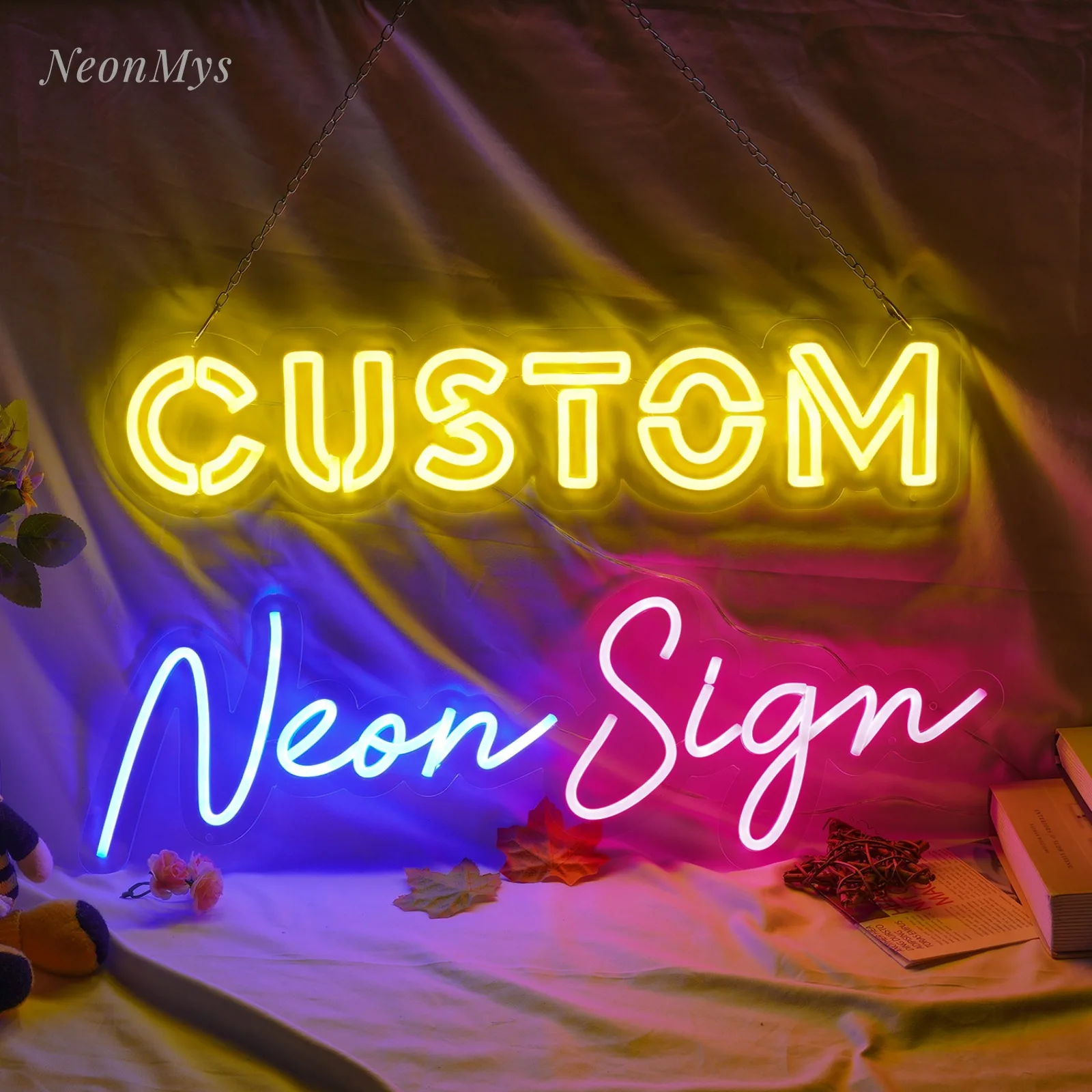 Custom-Neon-Led-Inscription-LED-Signboard-Night-Light-Game-Room-Neon ...