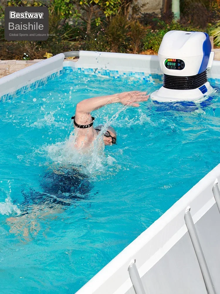 Bestway-Swimming-Pool-Surfer-Countercurrent-Fixed-Point-Training-Pusher ...