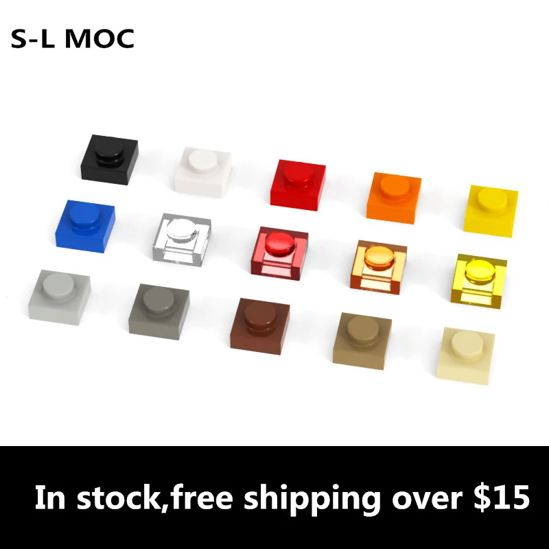 3024-Plate-1-x-1-Bricks-Collections-Bulk-Modular-Toys-For-Technical-MOC ...