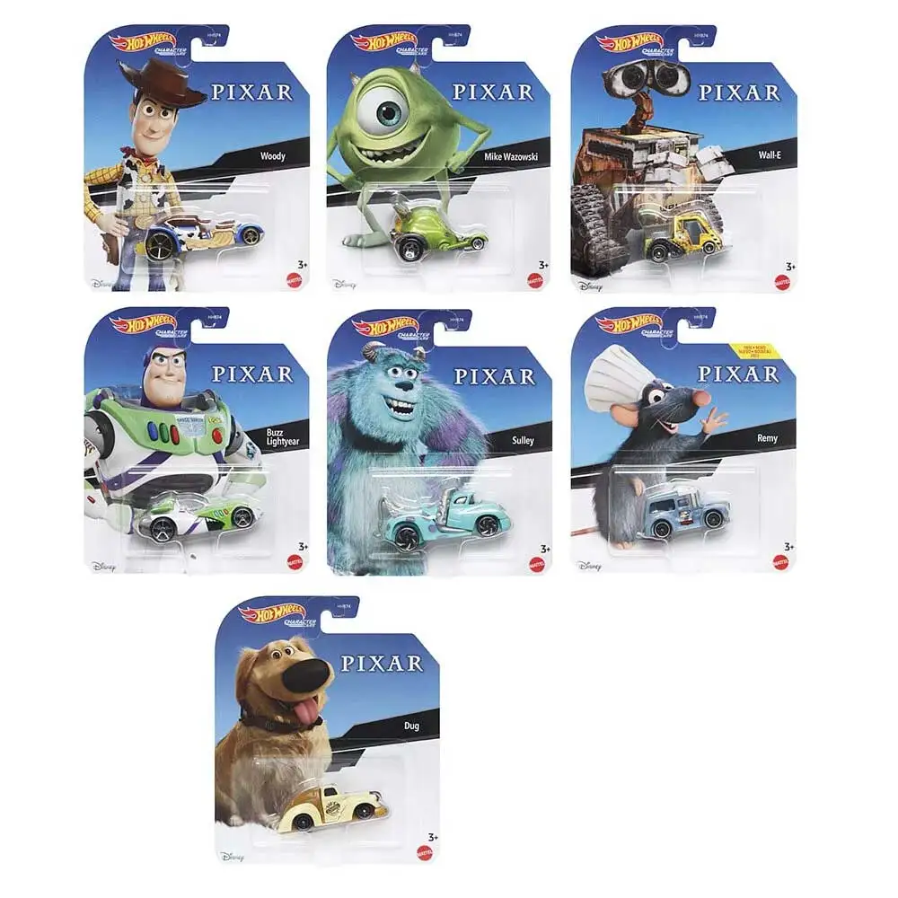 HotWheels-1-64-Character-Cars-Disney-Pixar-Sulley-Woody-Buzz-Lightyear ...