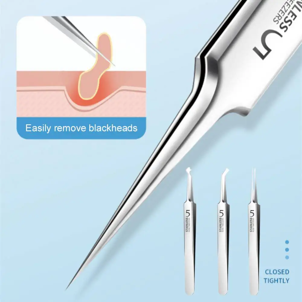 Blackhead-Removing-Tweezers-Professional-Ultra-fine-Facial-Care-Acne ...
