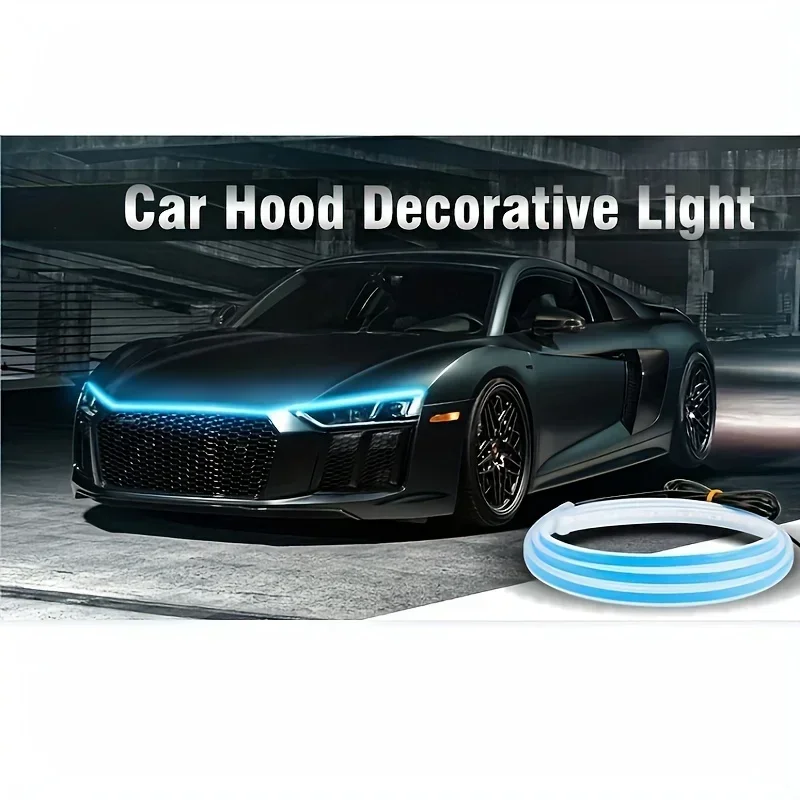 1pc-Dynamic-Led-Car-Hood-Lights-Strip-Universal-Engine-Hood-Guide ...