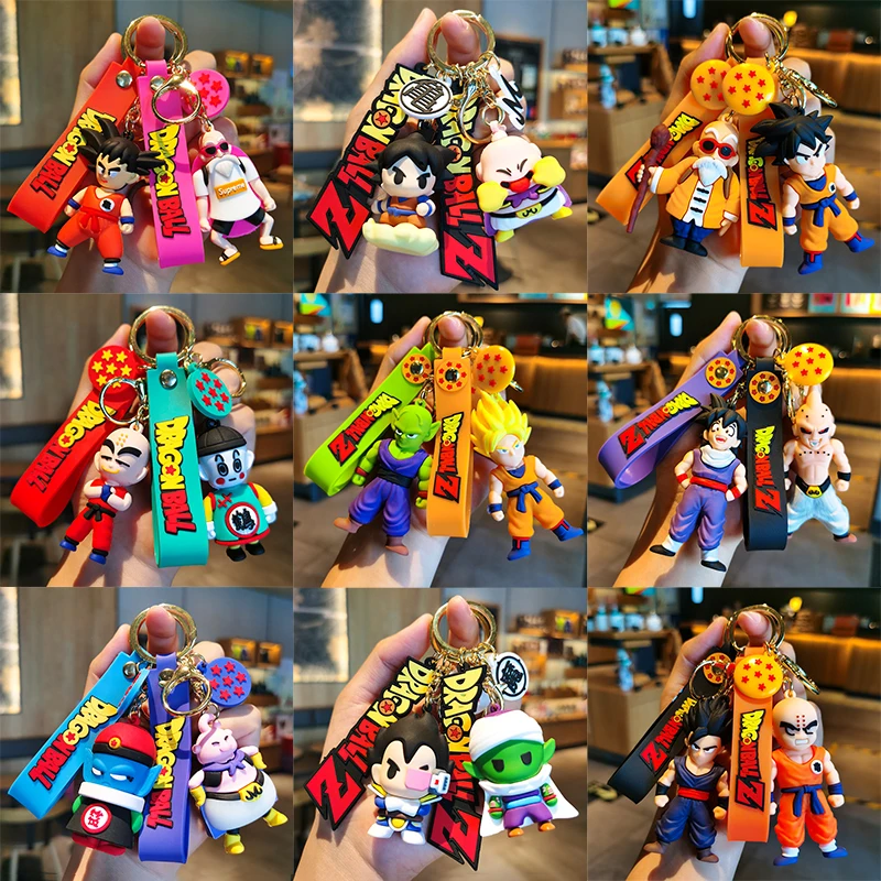 Anime-Dragon-Ball-Son-Goku-Master-Roshi-Keychain-Cute-Doll-Keyring ...
