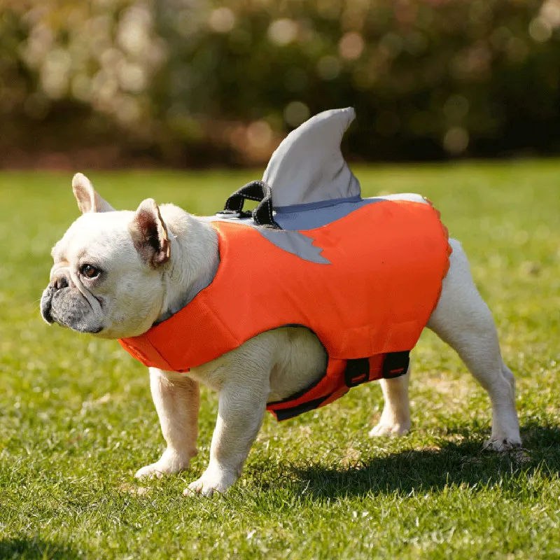 Dog Safety Swimsuit Life Jacket Vest Pet Lifesaver Swimwear Pomeranian ...