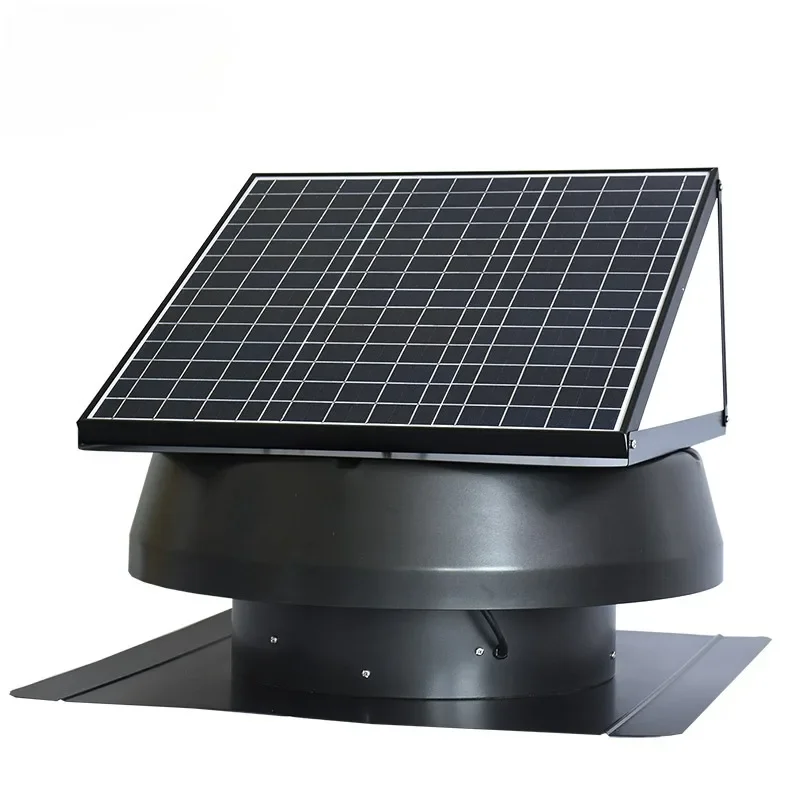 For-40W-14-Solar-panel-powered-roof-whirlybird-attic-vent-fan-factory ...