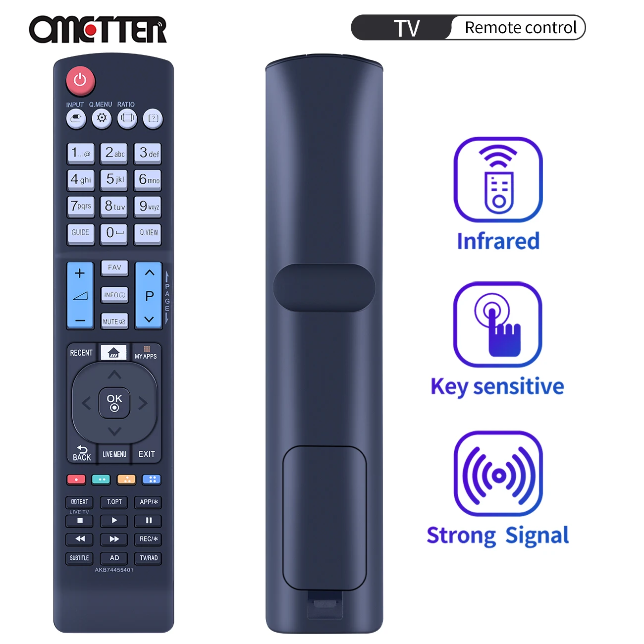 AKB74455401-Remote-Control-For-TV-32LF630V-40LF630-40LF630V-43LF630V ...