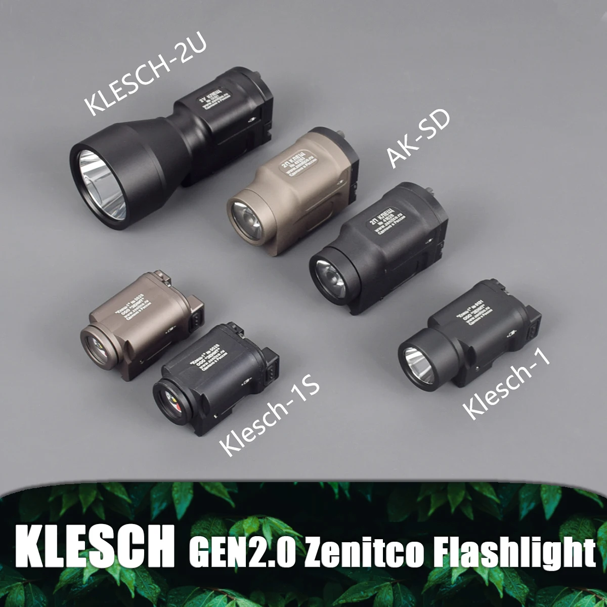 Airsoft-linterna-Zenitco-Klesch-1-GEN-2-Scout-Klesch-1S-de-luz-para ...