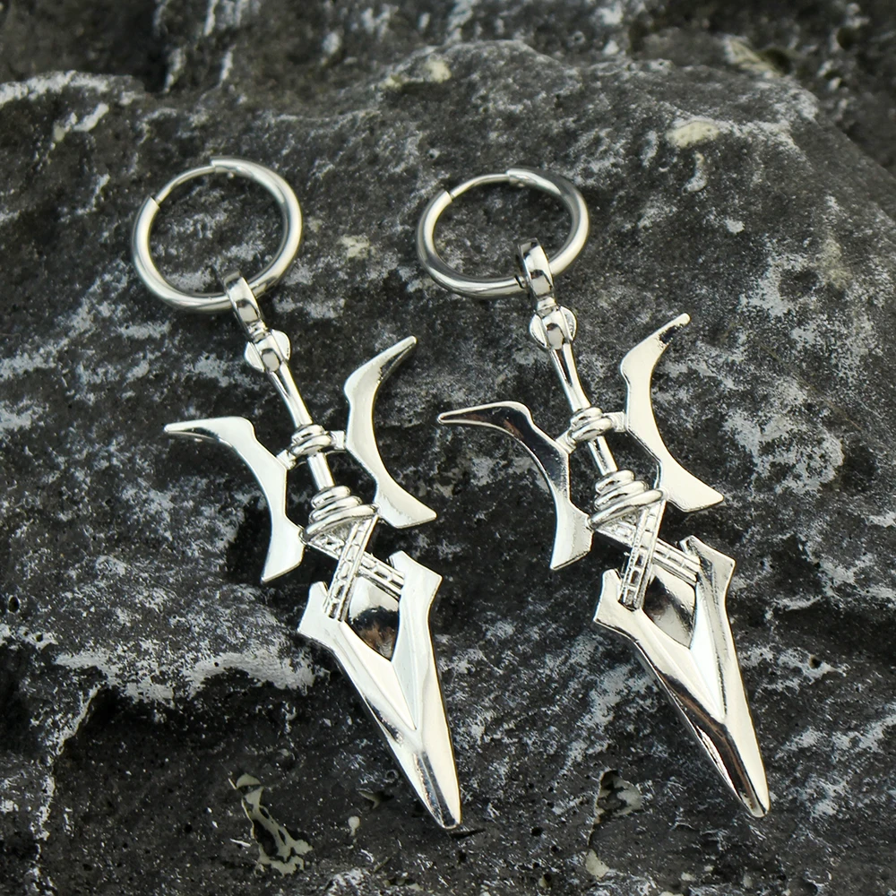 Death-Note-Misa-Amane-Cosplay-Earring-Halberd-Drop-Earrings-for-Girl ...
