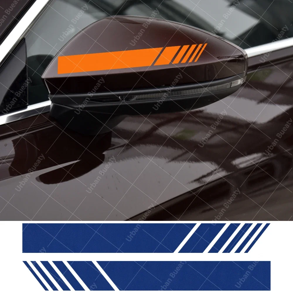 2pcs-Car-Sticker-Non-Fading-Fashion-Color-Stripe-Car-Sticker-Racing ...