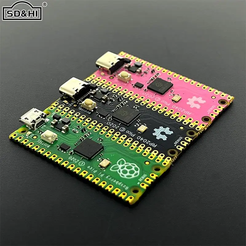 For Raspberry Pi Pico Board RP2040 Dual-Core 264KB ARM Low-Power ...