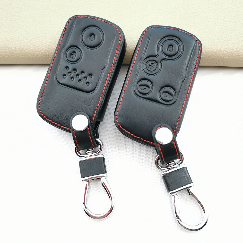 Soft-Leather-Car-Remote-Case-Key-Cover-for-Honda-Spada-StepWgn-RG1 ...