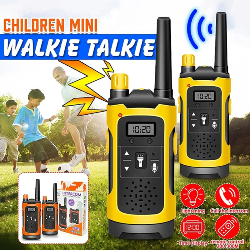 2pcs-Wireless-Walkie-Talkie-Toys-for-Children-Electronic-Toys-Portable ...