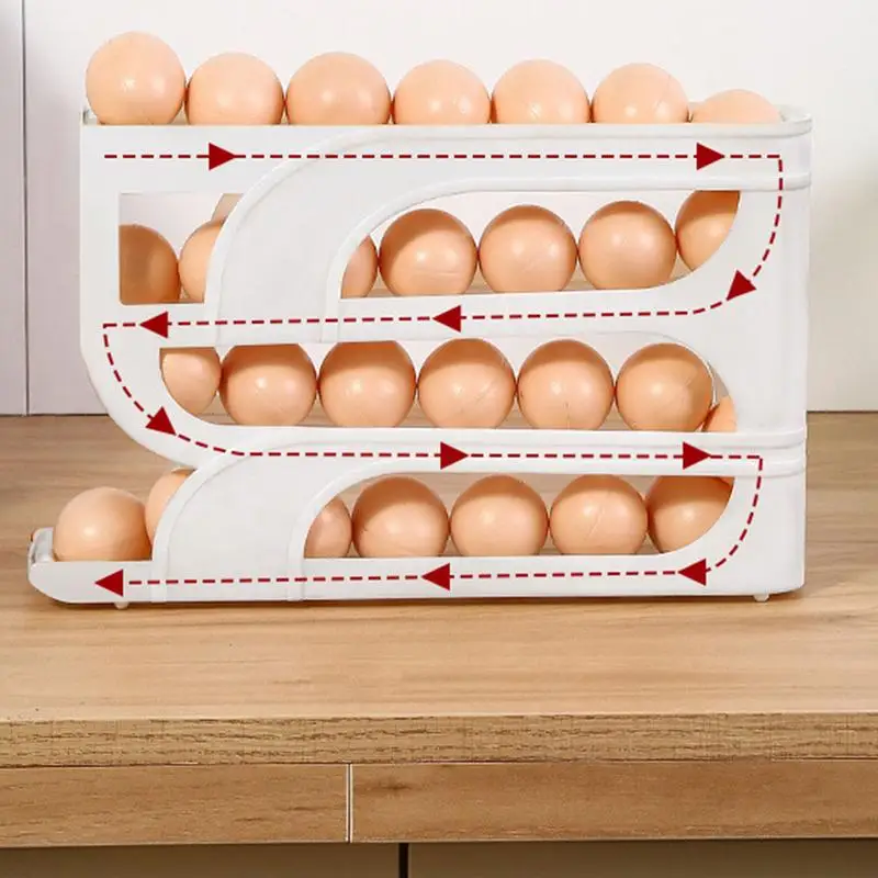 Egg-Rack-Holder-4-Layer-Egg-Dispenser-Space-Saving-Egg-Holder-Automatic ...