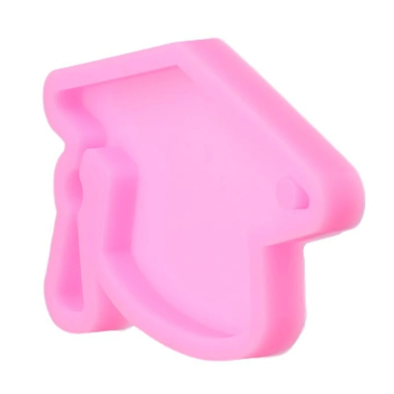 NEW Glossy Hat Molds Silicone Keychain Mold for Resin Epoxy Craft DIY ...