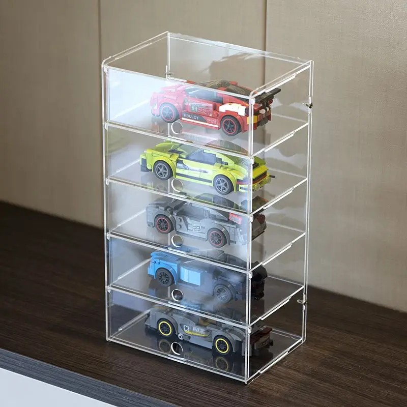 Acrylic-Car-Model-Display-Rack-Case-for-Lego-Speed-Racing-Organizer ...