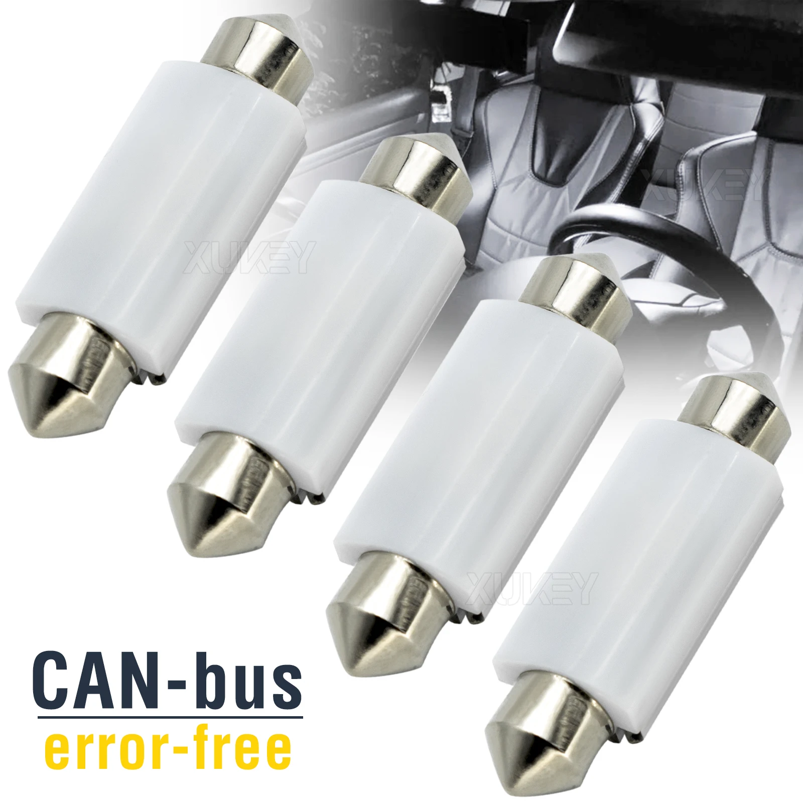 578-LED-Festoon-Bulbs-Car-Interior-Lights-Dome-Map-Ceiling-212-2-41mm ...