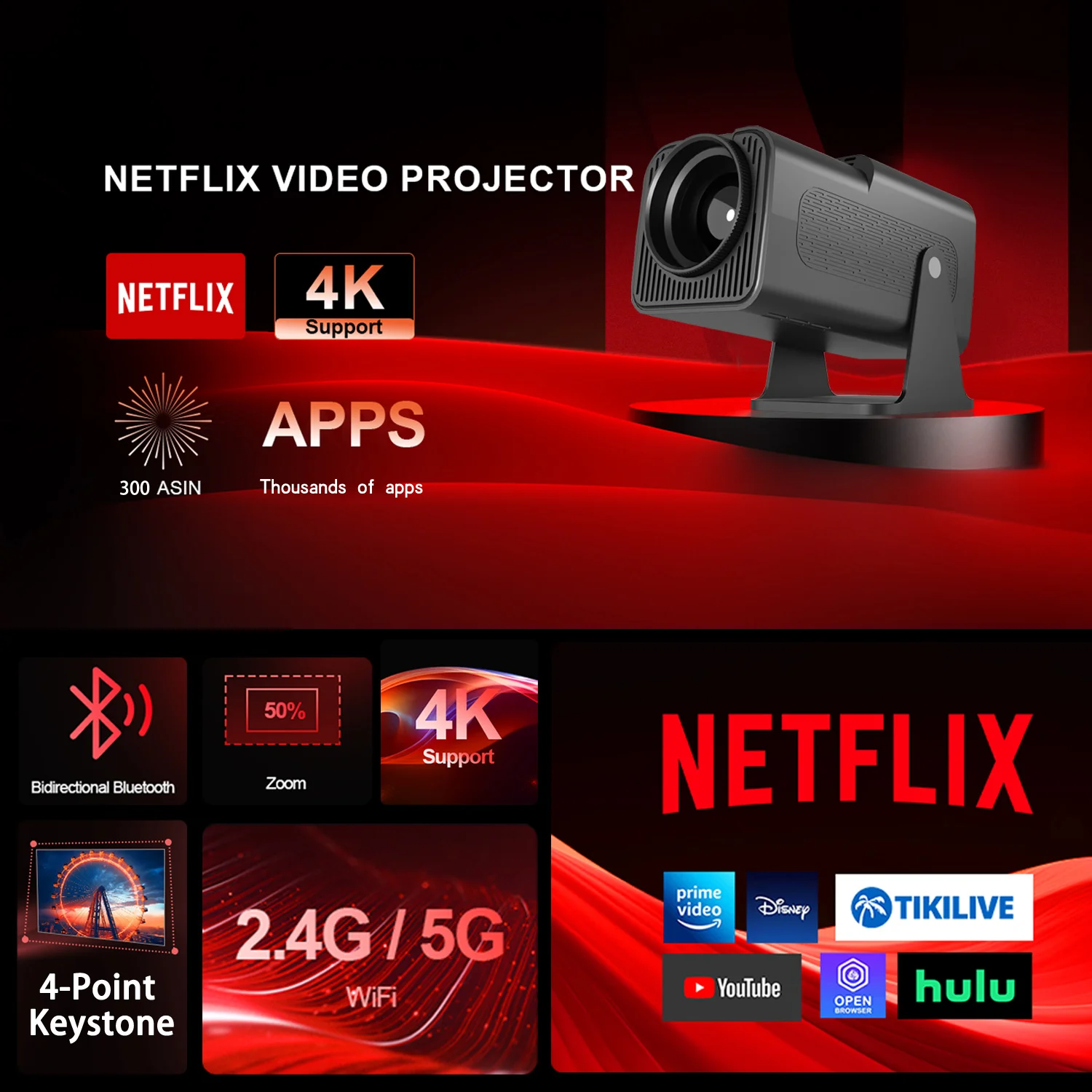 Y6S-Portable-Smart-Projector-300-ANSI-Android-12-Dual-Wifi6-BT5-0-4K ...