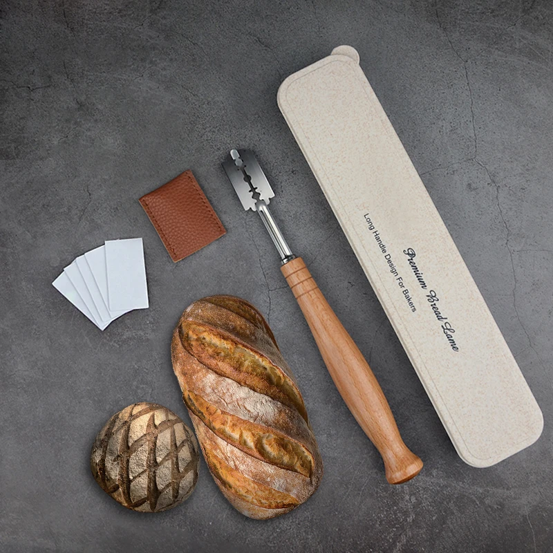 Western Baguette Cutting French Toast Bagel Cutter Dharma stick knife ...
