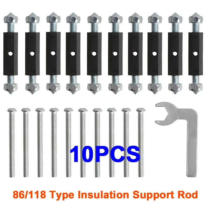 10PCS-Wall-Switch-Concealed-Box-Insulated-Support-Rod-for-86-118-Type ...