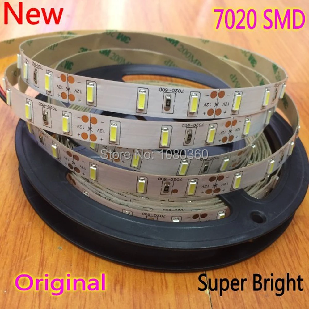 Wholesale-Original-7020-SMD-LED-flexible-strip-stripe-light-5630-12V ...