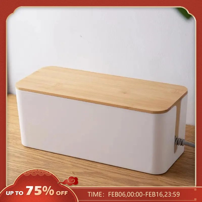 1-PC-Wire-Storage-Box-Power-Plug-Board-Wire-Boxes-Socket-Data-Cable ...