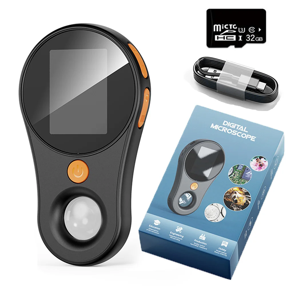 Digital-Handheld-Microscope-1080P-500X-Video-Microscope-with-Magnifying ...