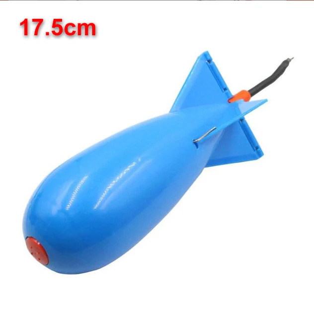 Carp Fishing Rocket Feeder Large Small Spod Bomb Float Lure Bait Holder ...