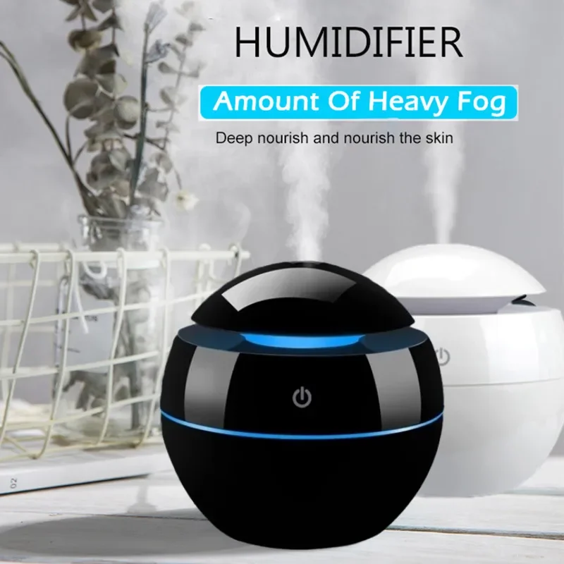 130ML-Mini-Portable-Ultrasonic-Air-Humidifer-Aroma-Essential-Oil-Diffuser-USB-Mist-Maker ...