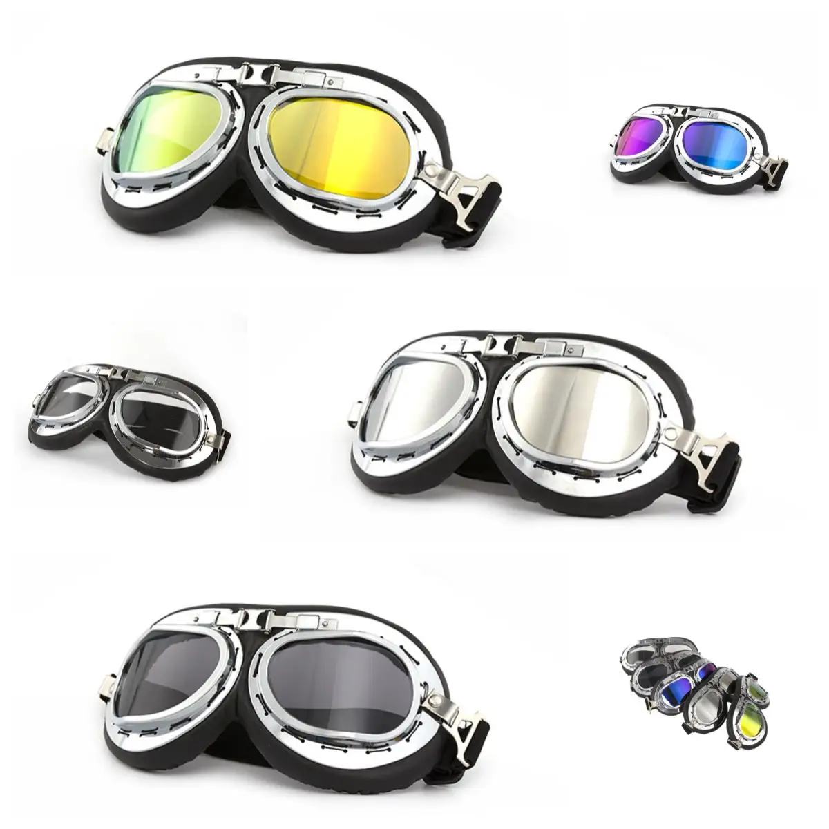 Windproof-Retro-Motorcycle-Goggles-Glasses-Motorbike-Pilot-Steampunk ...