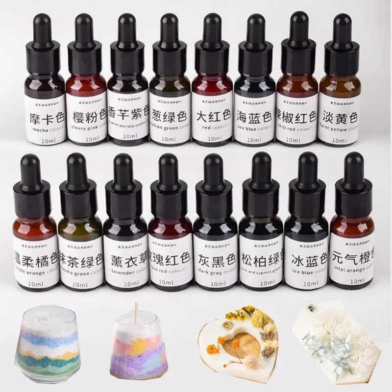 16-Color-High-Concentration-Aromatherapy-Candle-Liquid-Dye-Special ...