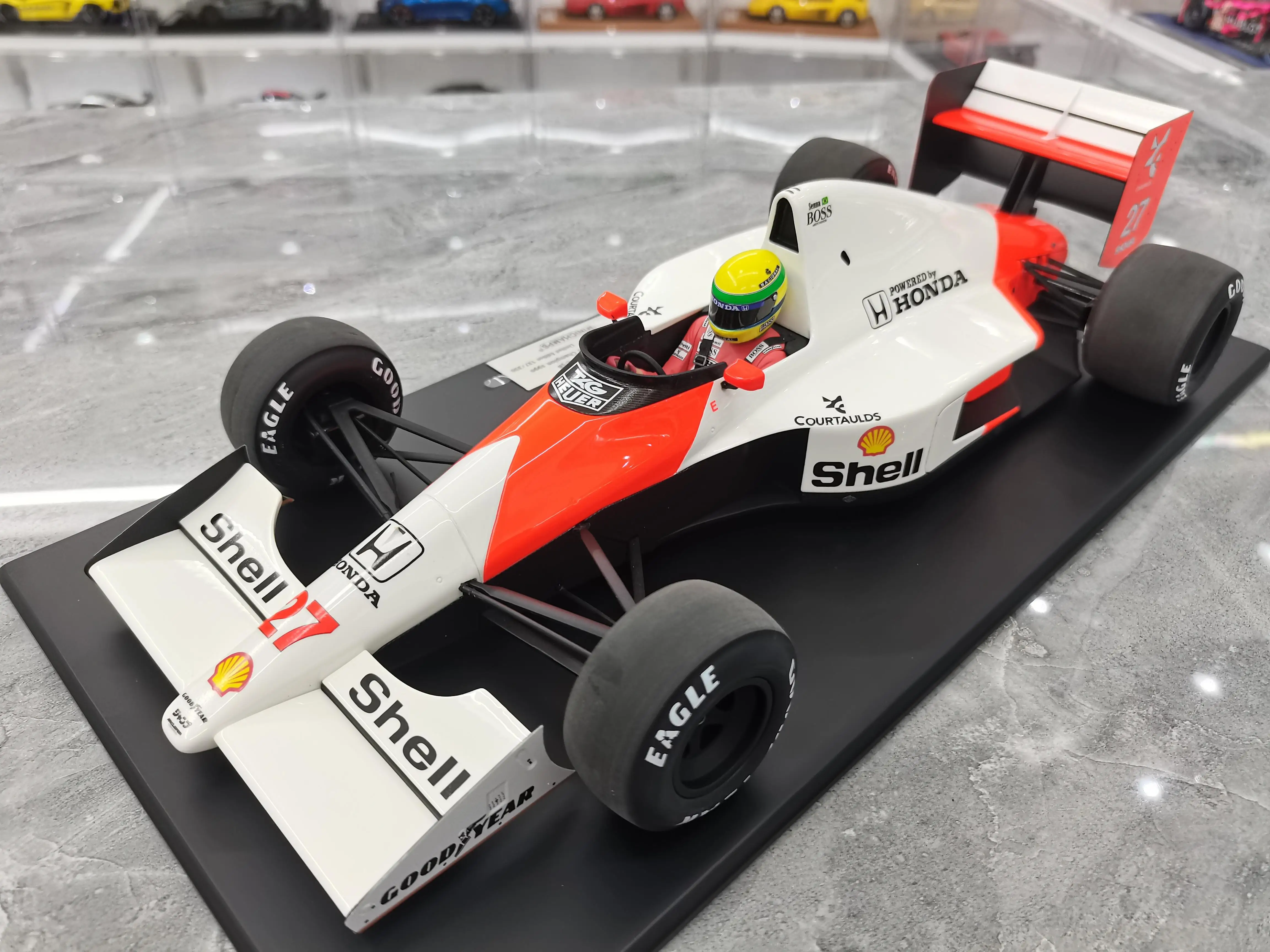 Minichamps-Metal-Static-Car-Model-Toy-Edi-o-Limitada-McLaren-MP4-5B ...