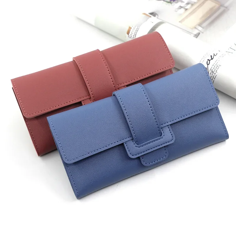 New-Fashion-All-in-one-Simple-Women-s-Purse-Long-Personality-Clutch-Bag ...
