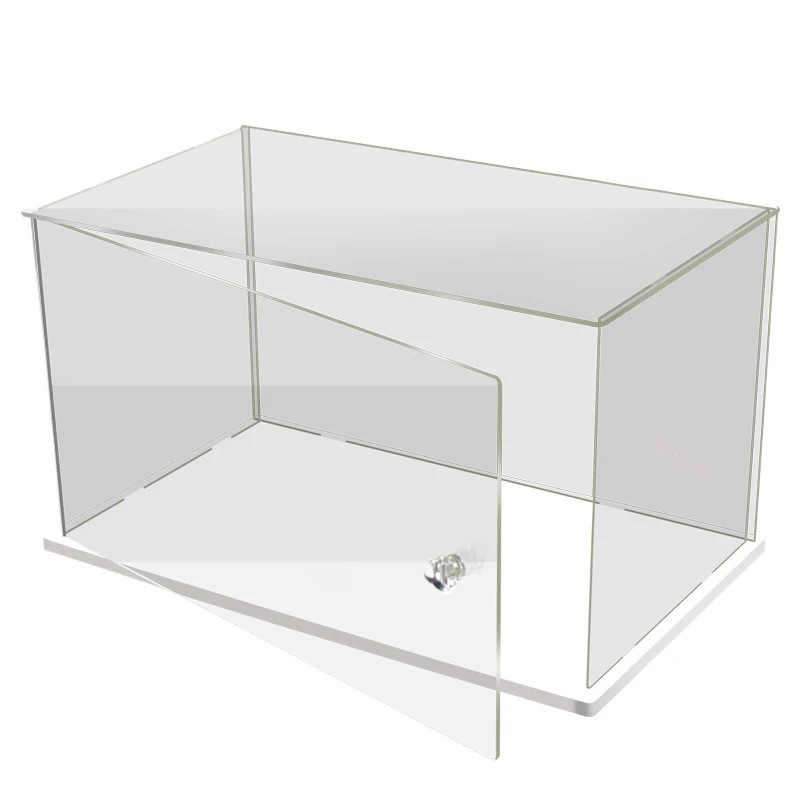 Assemble-Clear-Acrylic-Figure-Display-Cabinet-Dustproof-Storage-Box-For ...