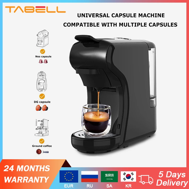 Tabell Coffee Machine 19 Bar 3 In1 Nespresso Dolce Gusto Multiple ...