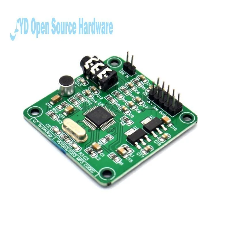 1pcs-VS1003B-VS1053-MP3-Module-Development-Board-Onboard-Recording ...
