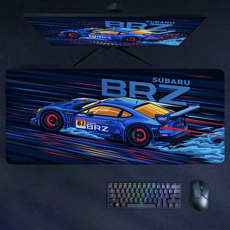 Sports-Car-Mouse-Pad-Super-Coupe-Illustratio-Subaru-Keyboard-Mat ...