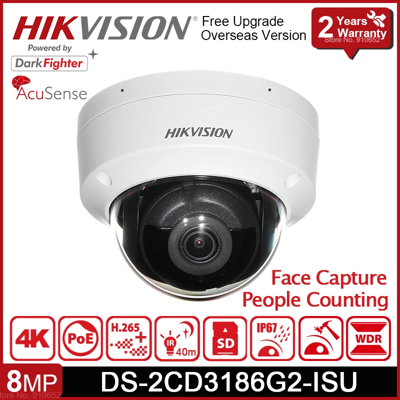 Hikvision-c-mara-de-vigilancia-DS-2CD3186G2-ISU-AcuSense-dispositivo-de ...