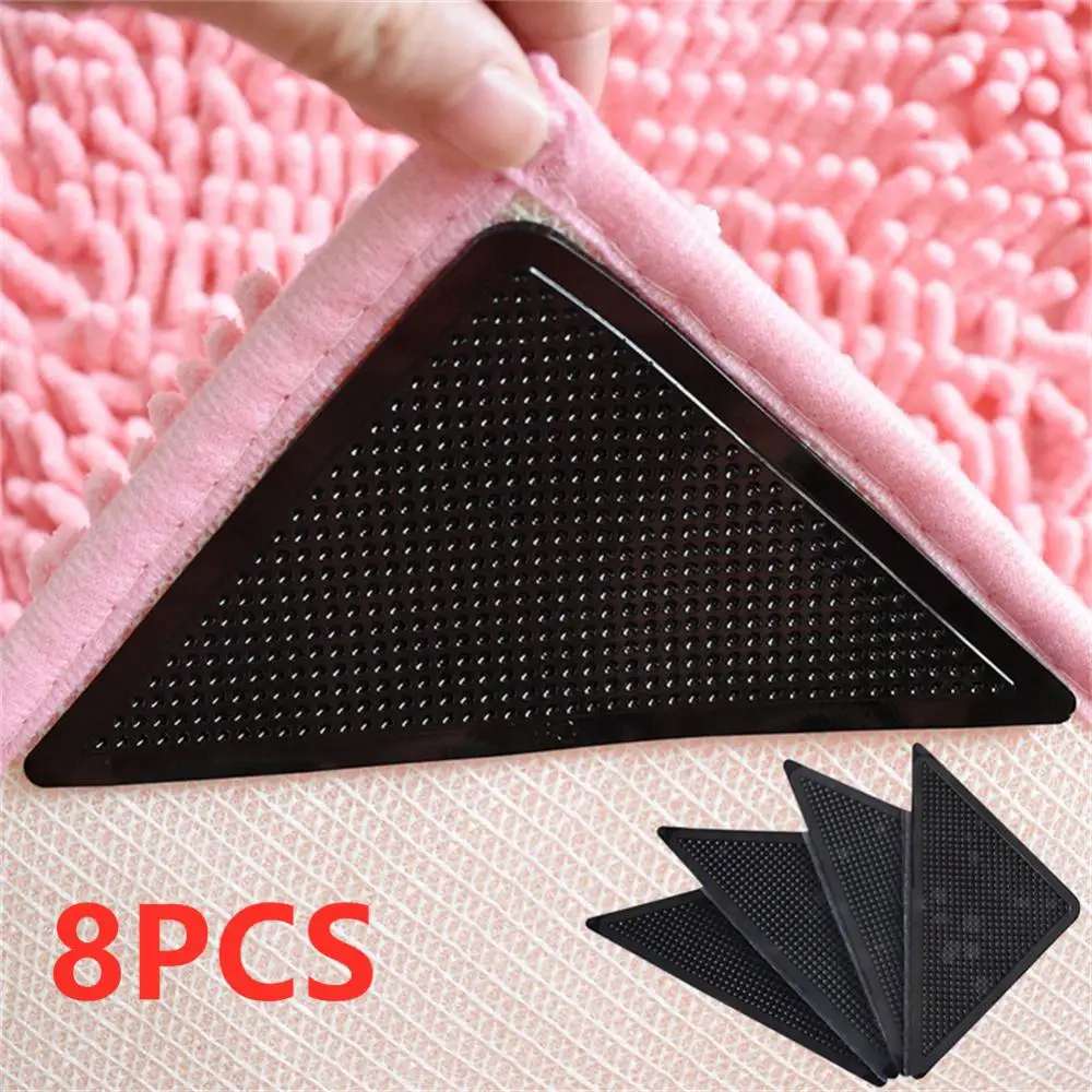 8pcs-Reusable-Washable-Rug-Carpet-Mat-Grippers-Non-Slip-Self-Adhesive ...