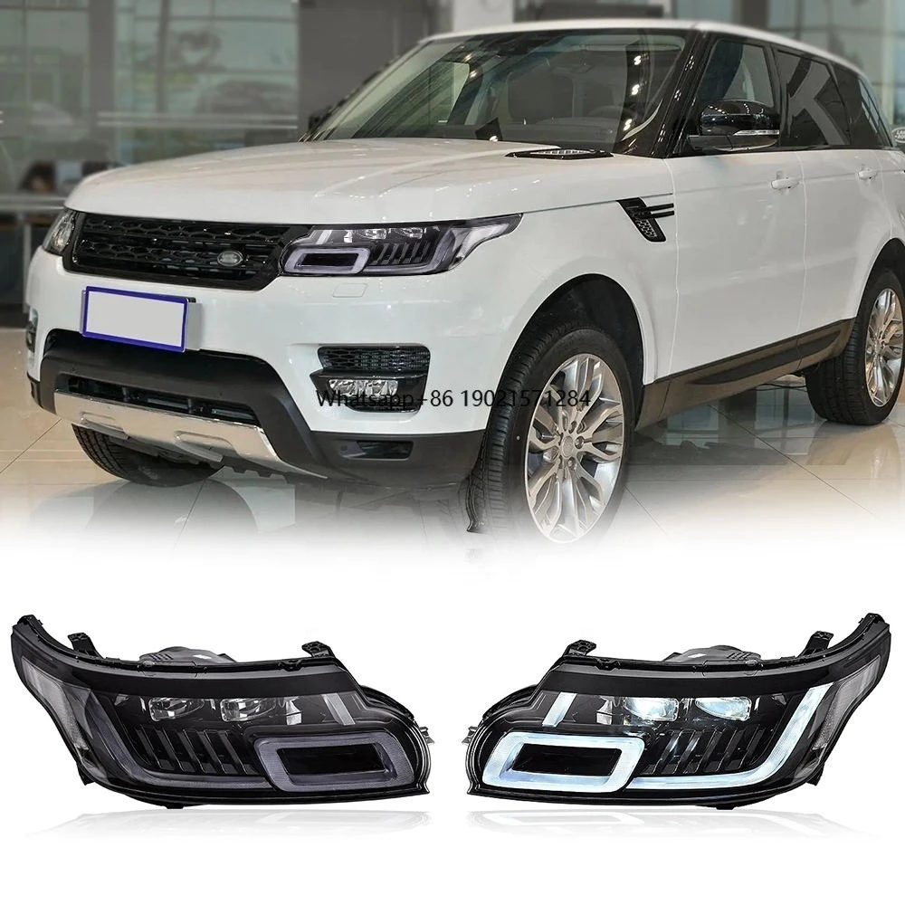 Car Lights for Range Rover Sport Headlight Projector Lens 2013 2014 2015 2016 2017 Range Rover ...
