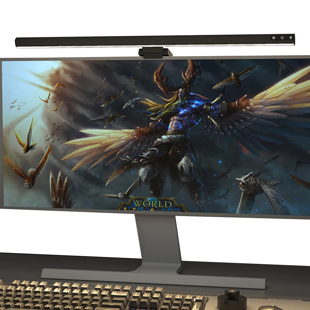 LED-Computer-Monitor-Light-Bar-Brightness-Color-Temperature-Adjustment ...
