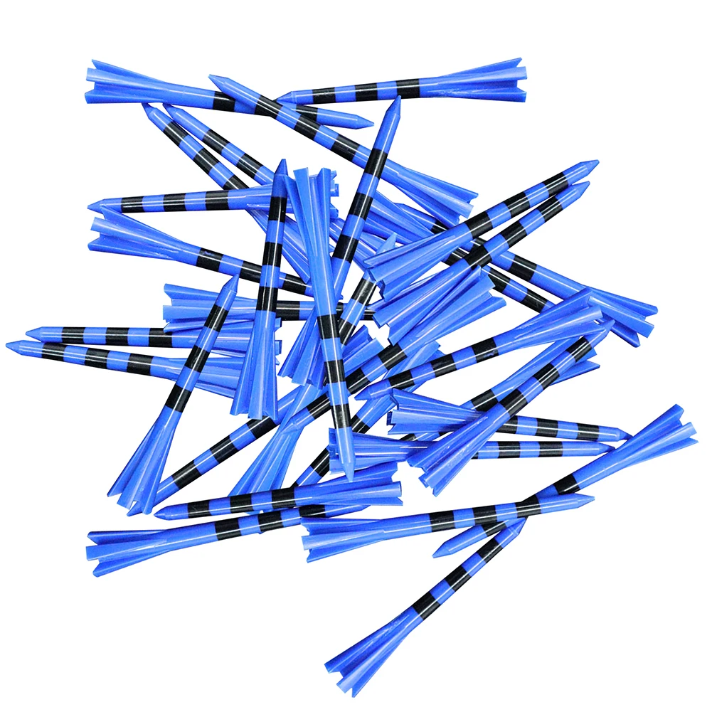 50Pcs Professional Golf Tees Multicolor 5 Claw Unbreakable Golf Tee ...