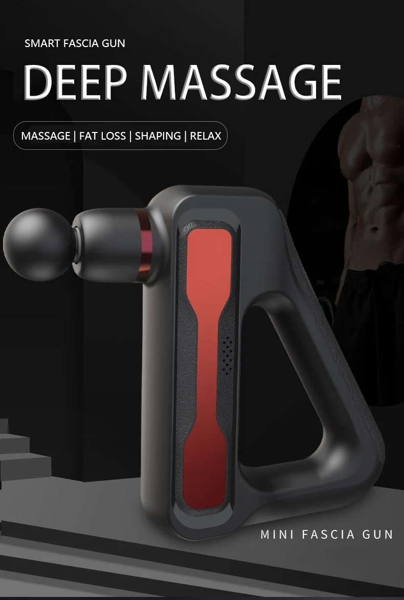 ROUGE - FEOOE Triangle Fascia Grab Muscle Relaxation Massager Electric ...