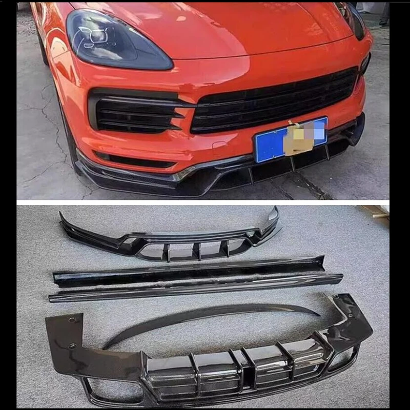 For-Porsche-Cayenne-Coupe-2018-2023-High-Quality-Real-Carbon-Fiber ...